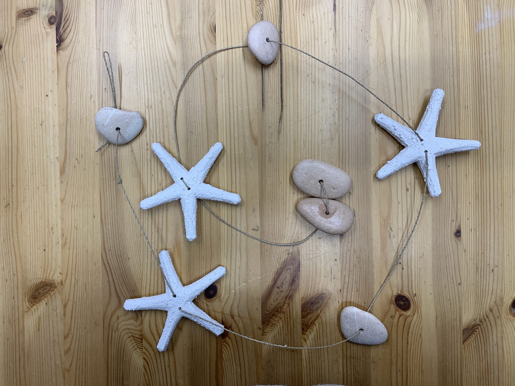 Wooden Starfish Garland - Falcon Boats