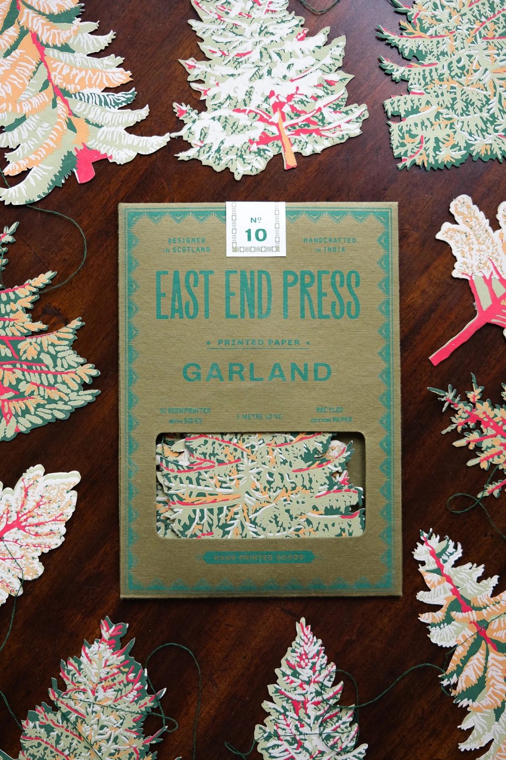 East End Press - Forest, Sewn Garland - Falcon Boats